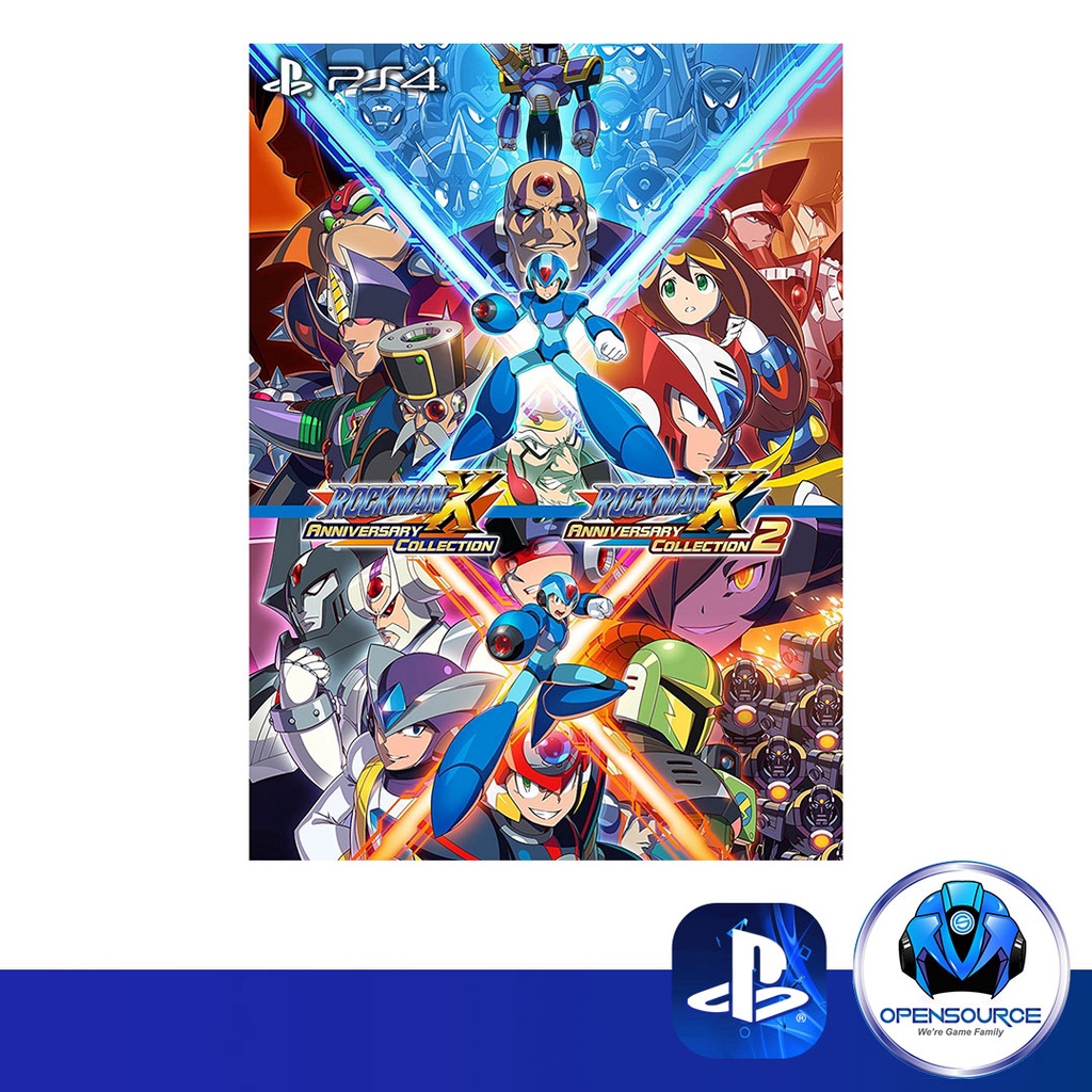 [พร้อมส่ง]Playstation: Megaman Rockman X Legacy Collection 1+2 (ASIA EN ...