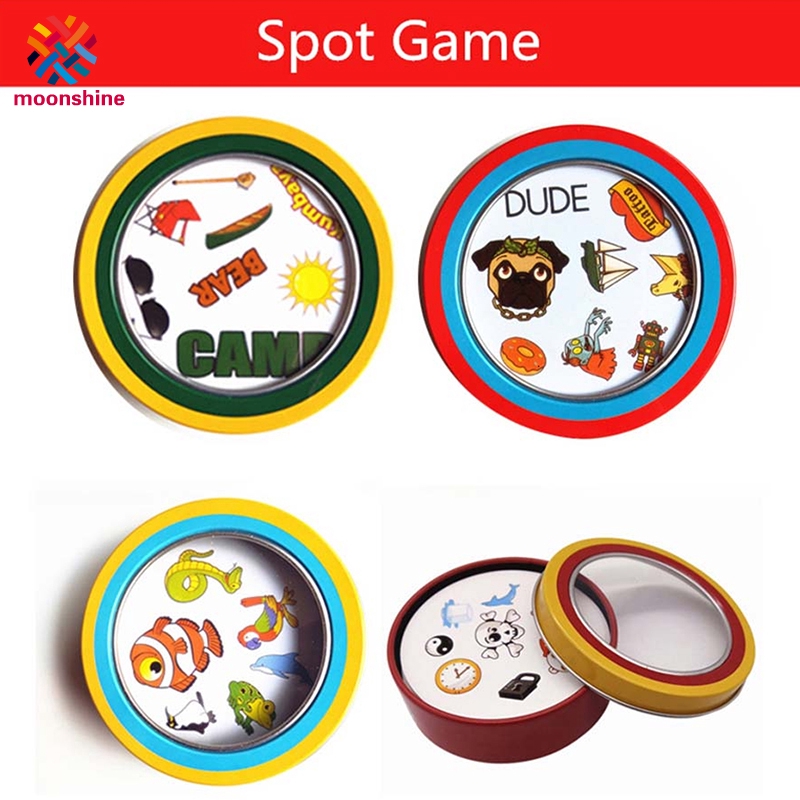 Board Games Find Point Spot Game Find It Cards for Children Family ...