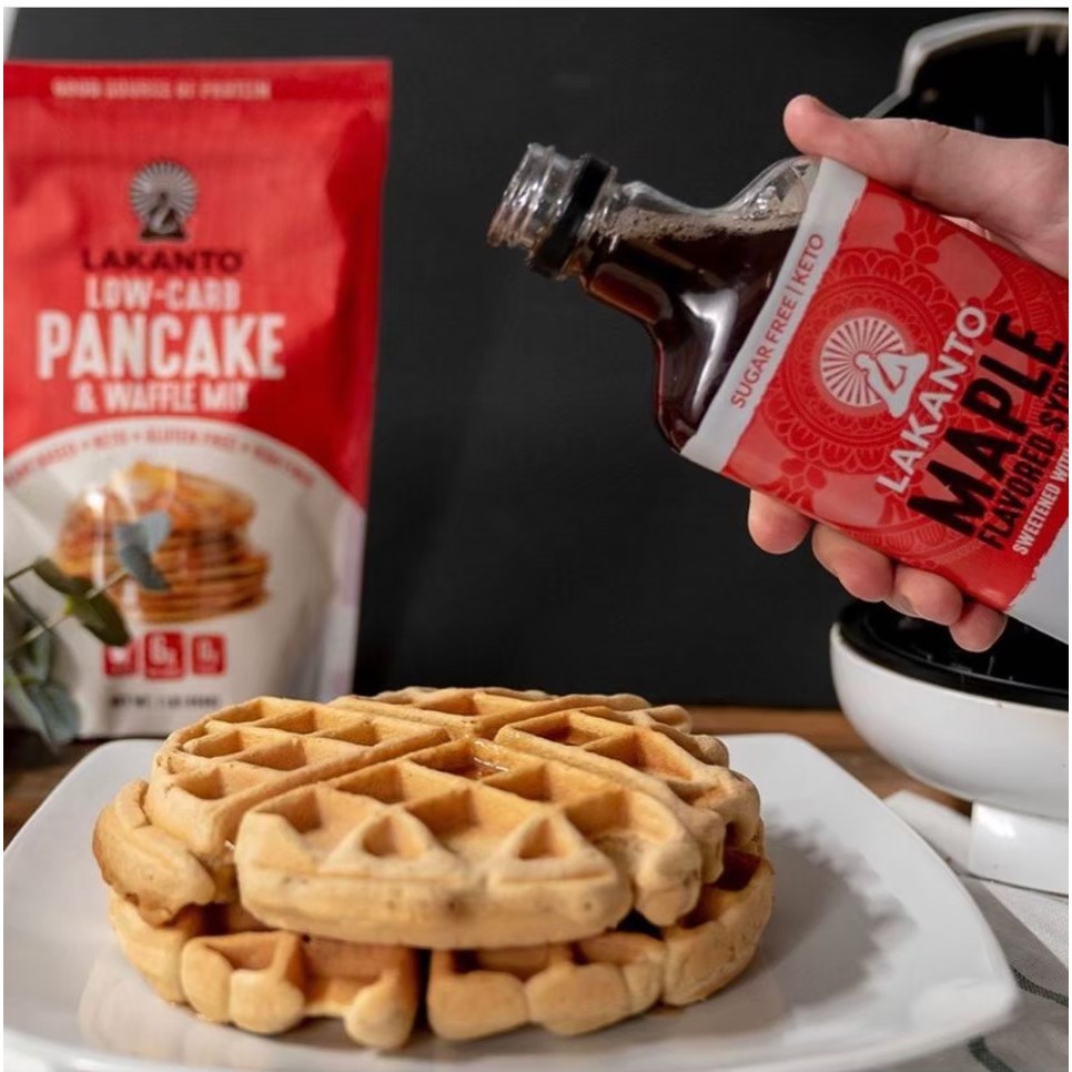 พร้อมส่ง] เมเปิ้ล ไซรัป Lakanto Maple Flavored Sugar-Free Syrup, Maple ...