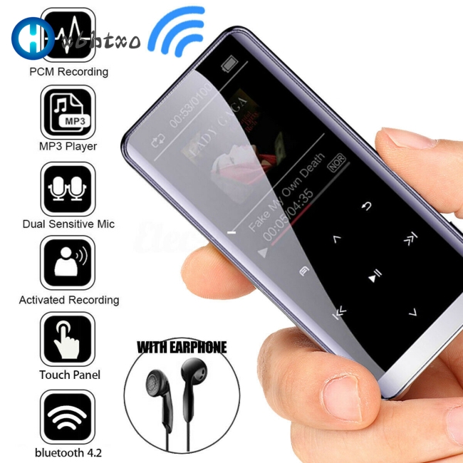 HotBluetooth MP3 Player HIFI Sport Music Speakers MP4 Media FM Radio Recorder - 6kktg48ay6 ...