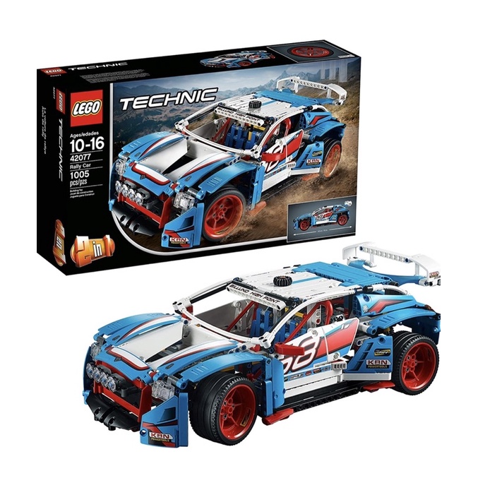 LEGO Technic Rally Car 42077 Building Kit (1005 Pieces) - youngyao_shop ...