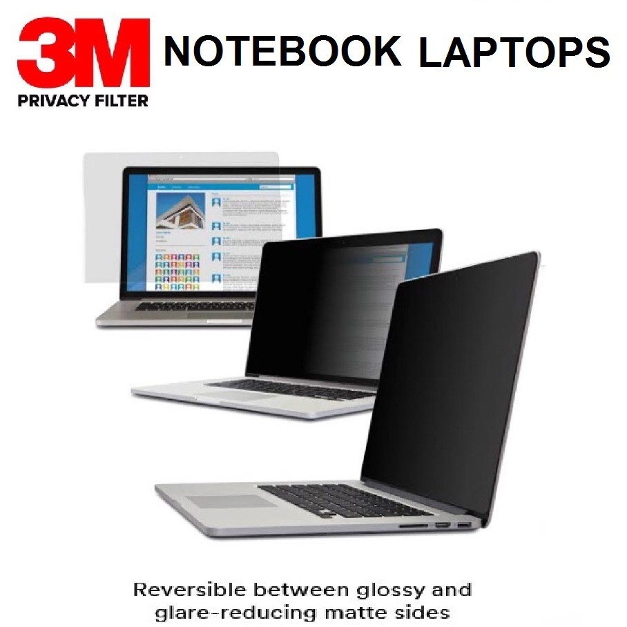 จอ 12.5-15.6 นิ้วแผ่นกรองแสง 3M™Privacy Filter Laptop/Notebook | Shopee ...