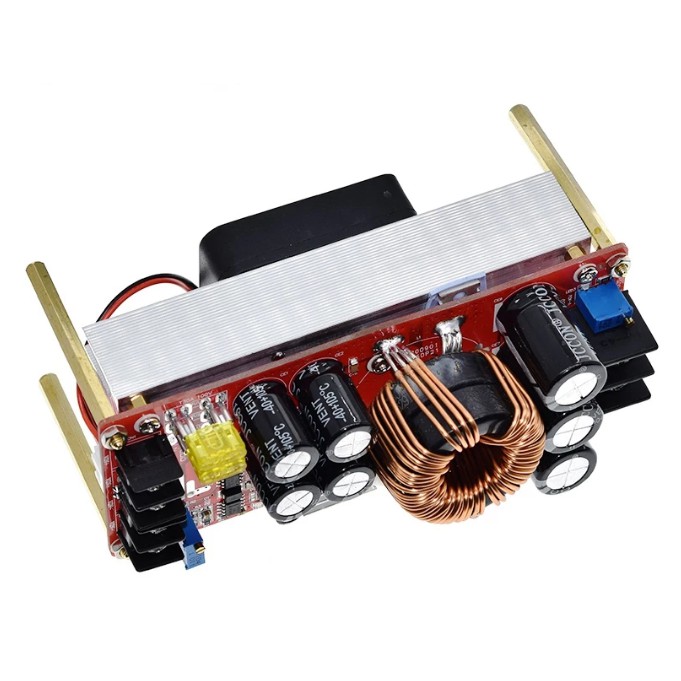 DC-DC 1500W 30A Voltage Step Up Converter Boost CC CV Power Supply ...