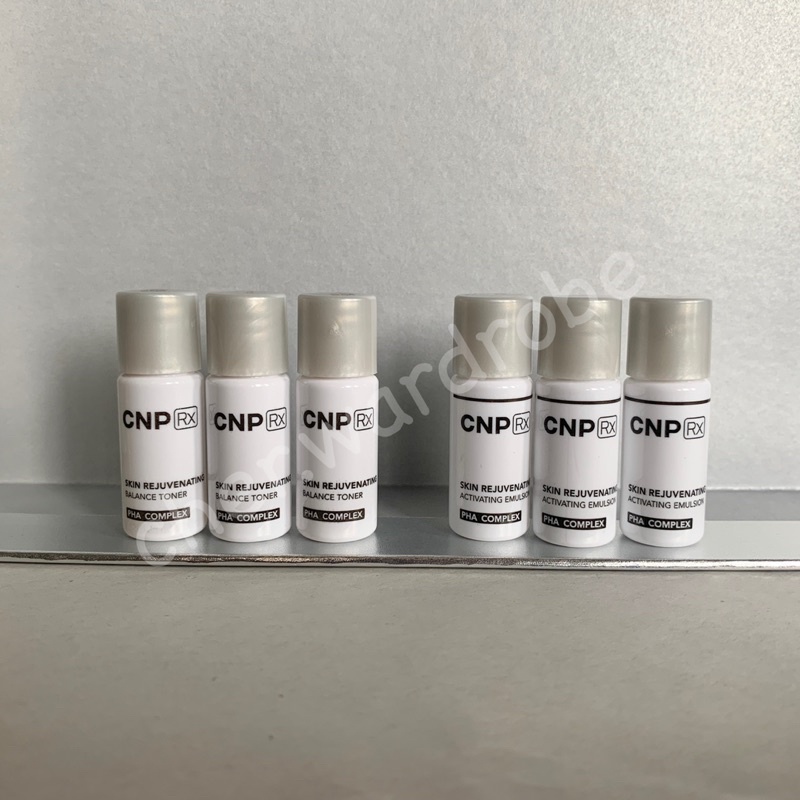 TonerEmulsion3คู่ CNP Rx Skin Rejuvenating Balance Toner Emulsion set ผลัดเซลผิว ริ้วรอย กระจ่าง ...