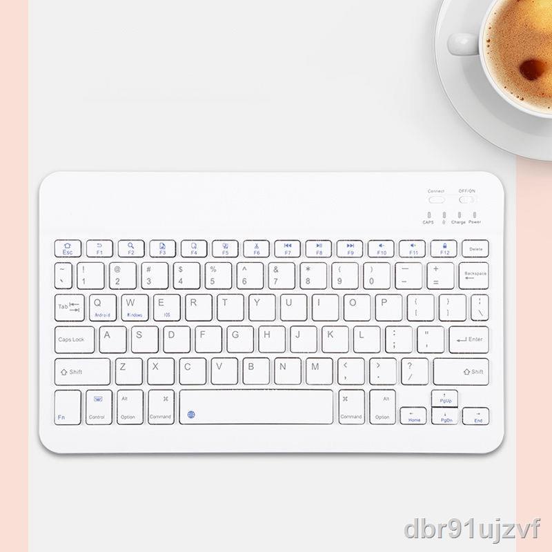 Mini Wireless Bluetooth 3.0 Keyboard Chiclet Keys Quiet Slim Keyboard ...