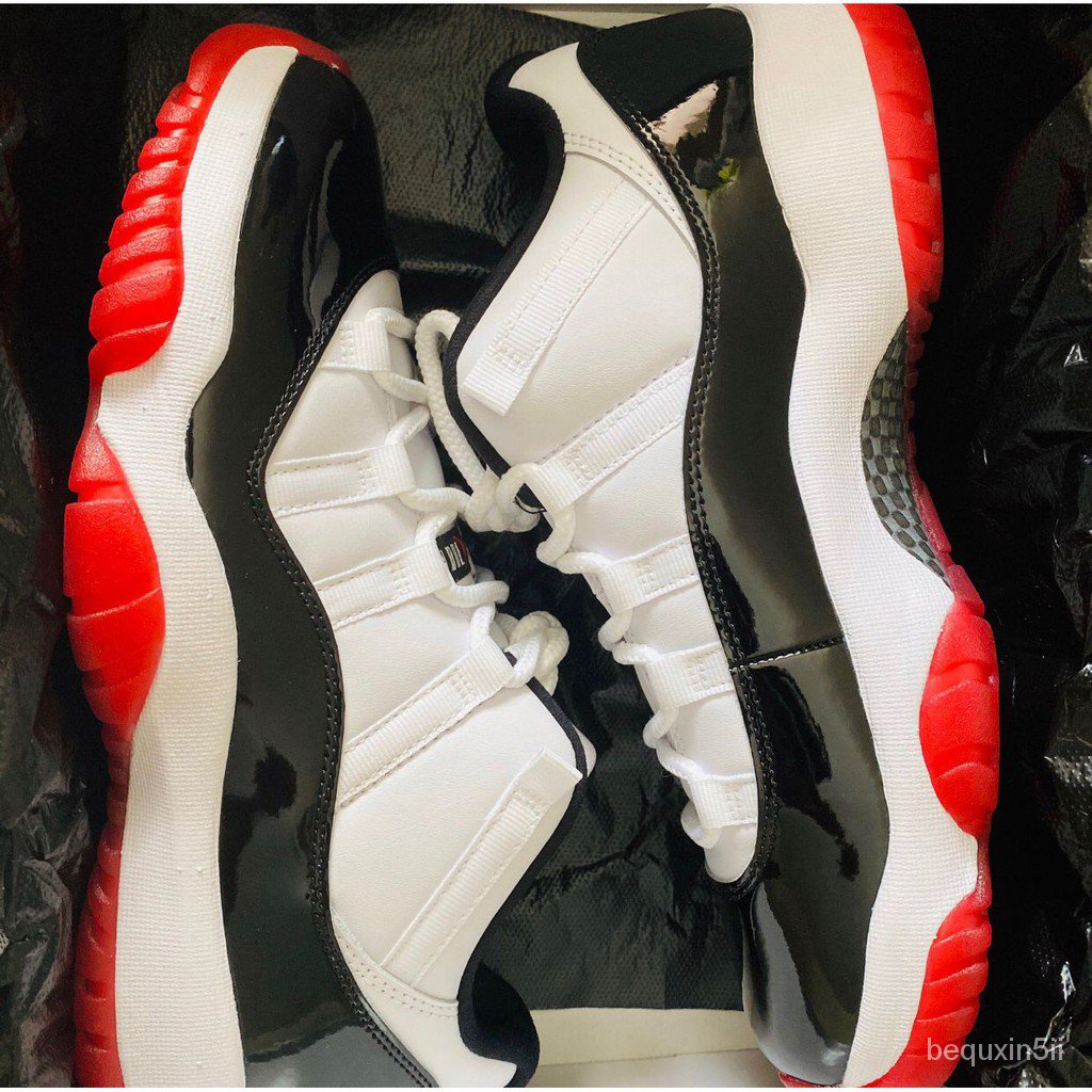 Air Jordan 11 Retro Low Concord Bred Concord Black Red AV2187-160 ...
