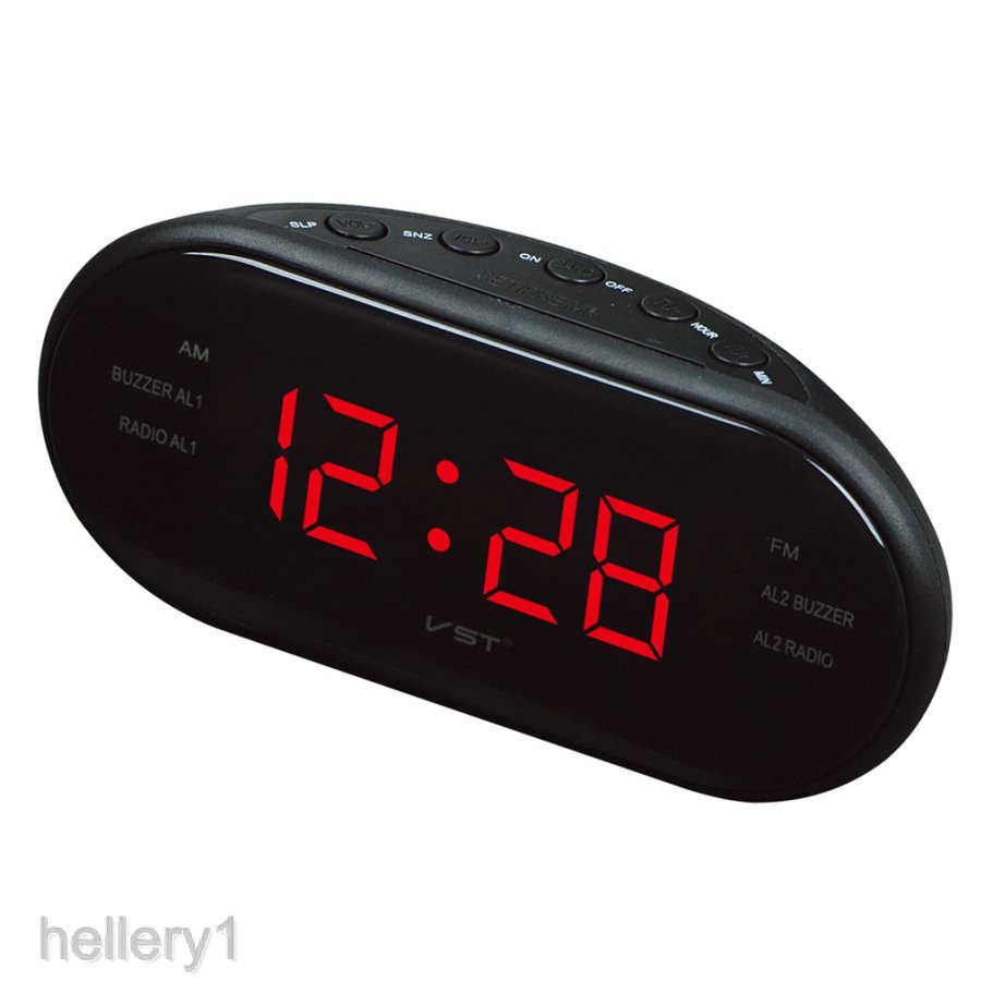 [now]AM/FM Digital Multi Alarm Clock Radio with 1.2" Big Screen LED ...