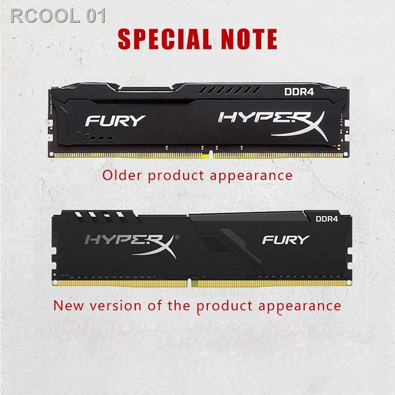 มีของพร้อมส่ง????๑สต็อกพร้อม Kingston HyperX FURY 4GB 8GB 16GB DDR4 2400/2666/3000 /3200MHz ...