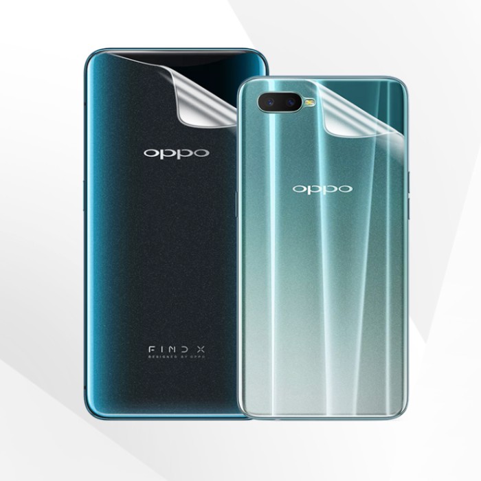 สติกเกอร์คาร์บอนไฟเบอร์ ป้องกันด้านหลัง สำหรับ OPPO Reno 2F 3 Pro OPPO ...