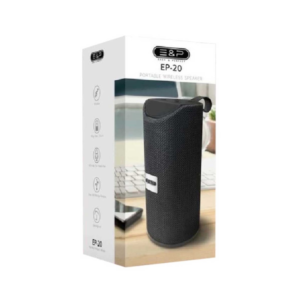 EP ลำโพงบลูทูธ EP20 Bluetooth speaker ลำโพงไร้สาย รับประกันสินค้า 1 ปี ...