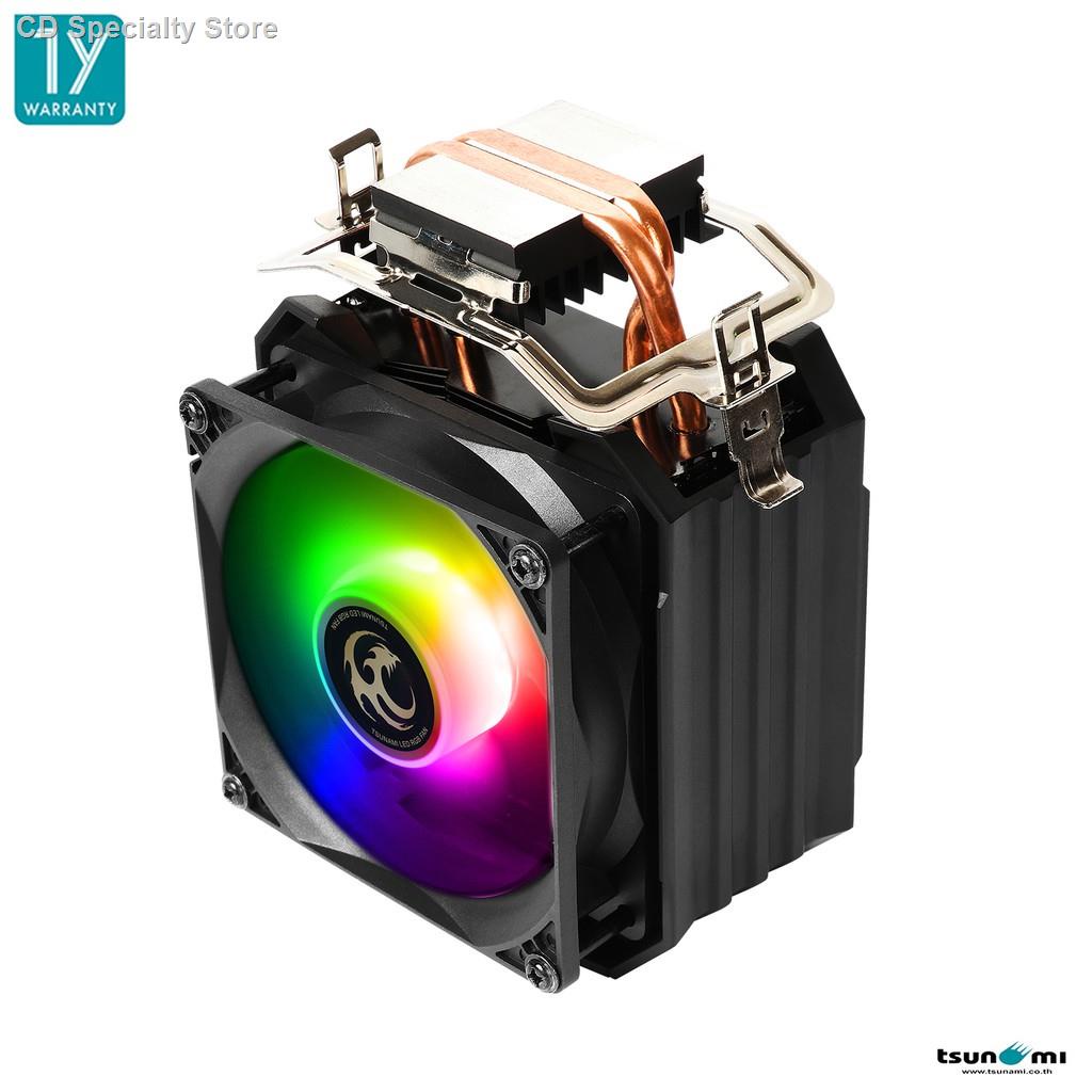 ซีพียูคูลเลอร์ Tsunami Super Storm TSS-8000 95W RGB CPU COOLER (รับ ...