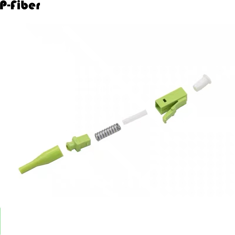 200pcs OM5 LC optical fiber connector kit OM3 OM4 0.9mm single core SX ...