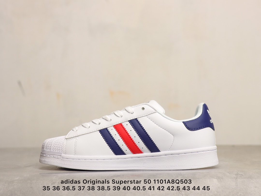 Adidas shell-toe series รองเท้าผ้าใบคลาสสิก adidas clover sneakers ...