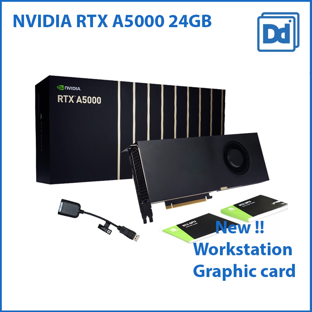 NVIDIA RTX A5000 24GB Workstation graphic card | Shopee Thailand