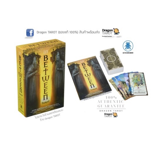 ไพ่ทาโรต์ In Between Tarot Kit (ของแท้ 100 ) สินค้าพร้อมส่งทันที ไพ่แท้ ...