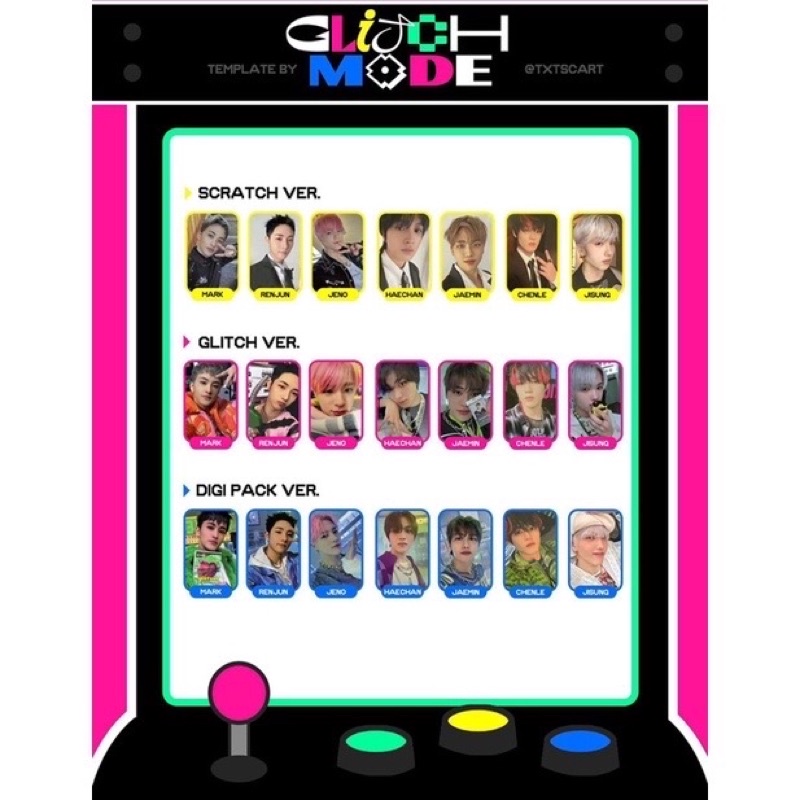 [สินค้าพร้อมส่ง] อัลบั้ม NCT DREAM - Glitch Mode ( Digipack Ver.) ดิจิแพค - day37.official ...