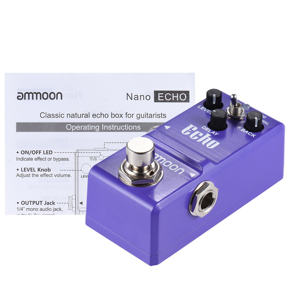 Ammoon Nano Series เอฟเฟคกีตาร์อลูมิเนียมอัลลอยด์ - gamedada.th - ThaiPick