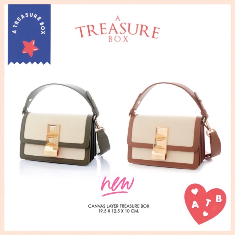 New in pack ???? Atreasurebox ATB | Layer S สี ivory - b.tp. - ThaiPick