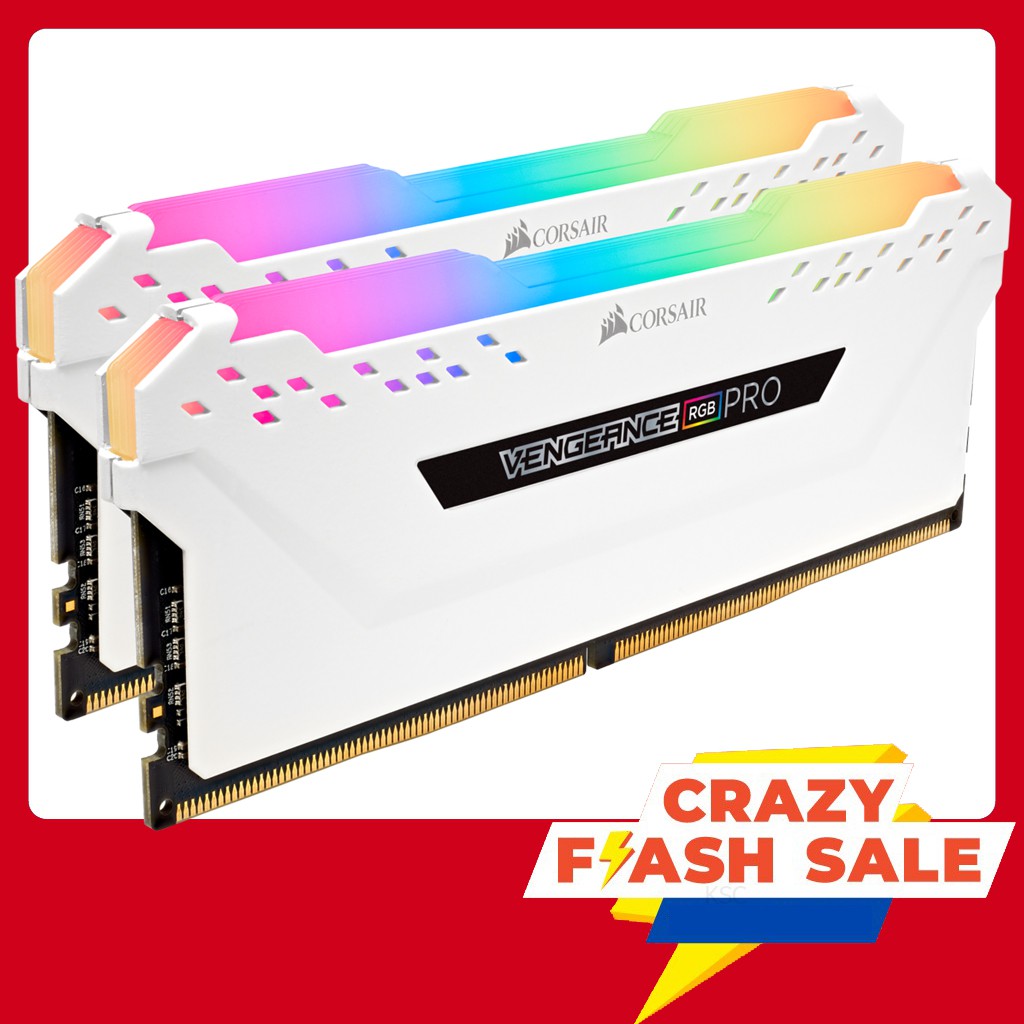 RAM 16GB/3200 (8GB x 2) CORSAIR VENGEANCE RGB PRO DDR4 ...