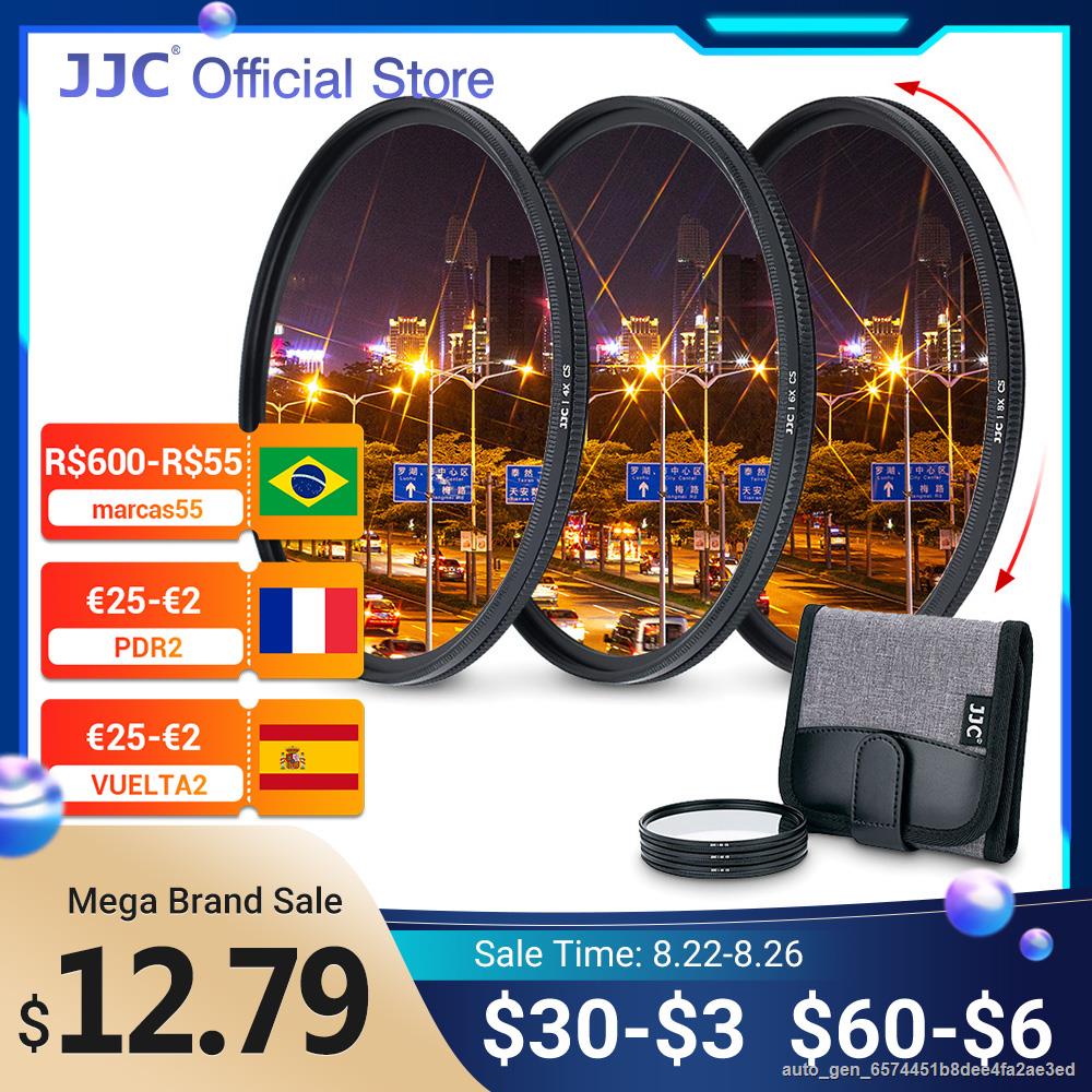 Jjc Star Filter Set With Lens Filter Case Wallet Variable 4 6 8 Lines Photography Accessory For ...