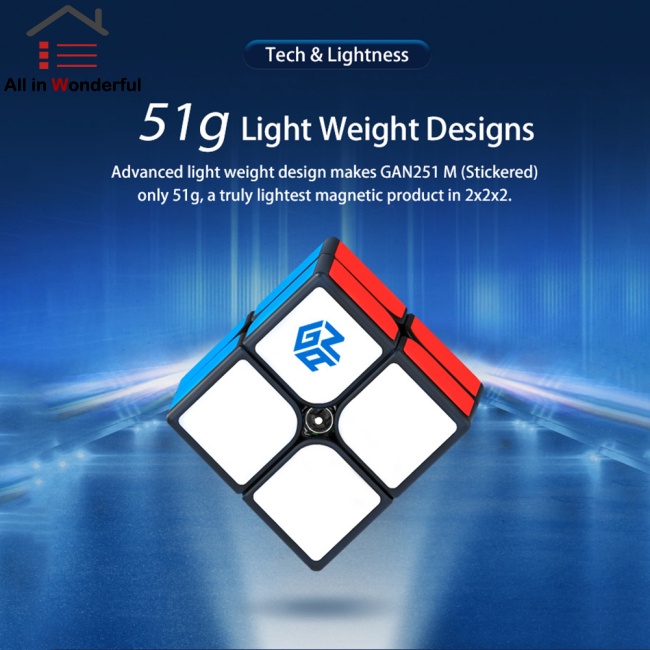 Ws ลูกบาศก์แม่เหล็ก 2x2 GAN 251M Magic Cube - wonderfulstarmerx.th ...