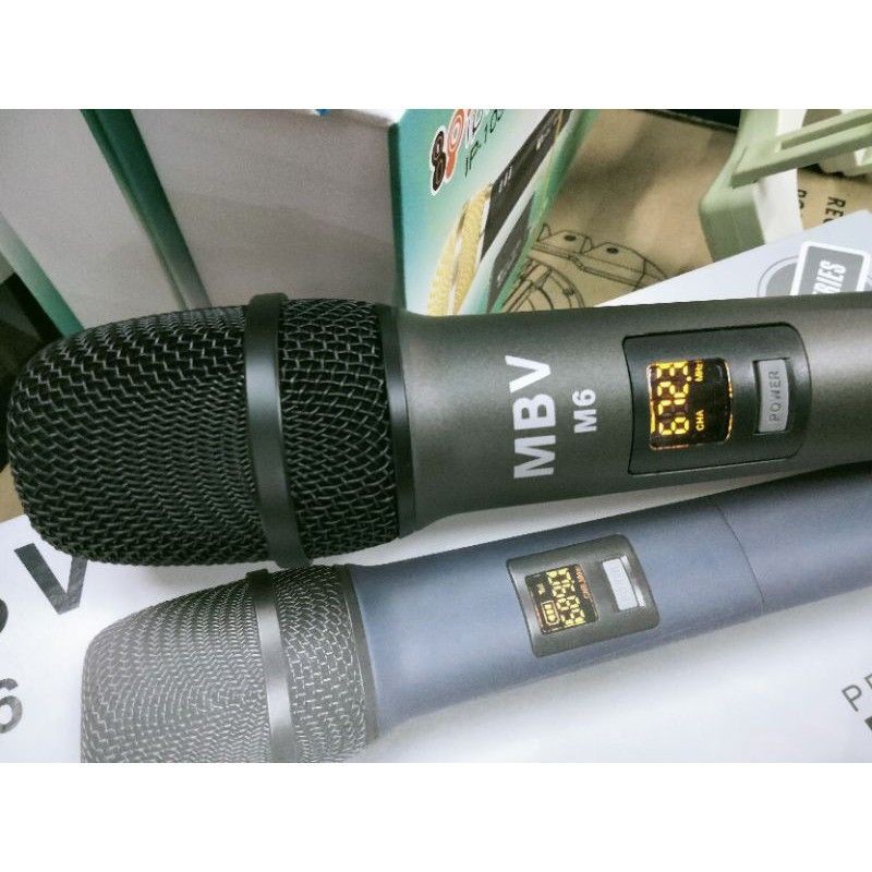 ไมโครโฟนไร้สาย รุ่น MBV-M6 สินค้ามาใหม่แล้วนะค่ะ - kongkaidee.64 - ThaiPick