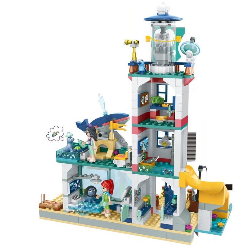 Friends Lighthouse Rescue Center Building Blocks compatible Bricks ...