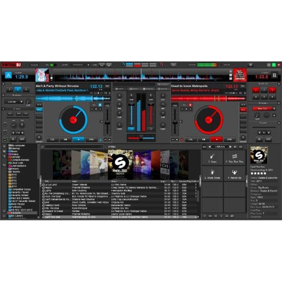Atomix VirtualDJ Pro 2021 (x64) ตัวเต็ม โปรแกรม Remix เพลง ปรับแต่ง ...