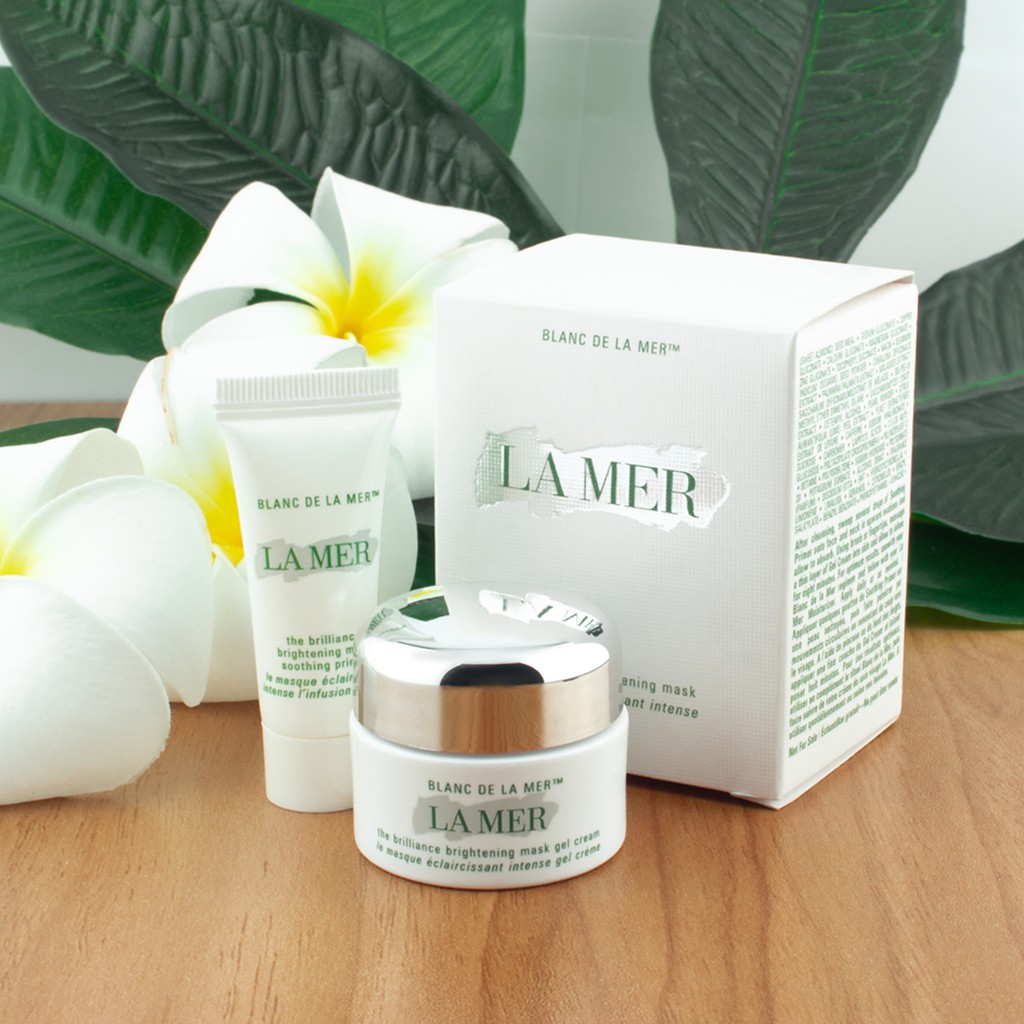 la mer the brilliance brightening mask 2 in 1 (7ml -3 ml) | Shopee Thailand