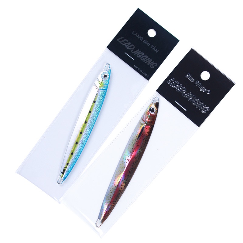 40g Saltwater Metal Jig Lure Jigpara Slow Live Bait Live Saba Wflderby Fishing Shore Jigs ...