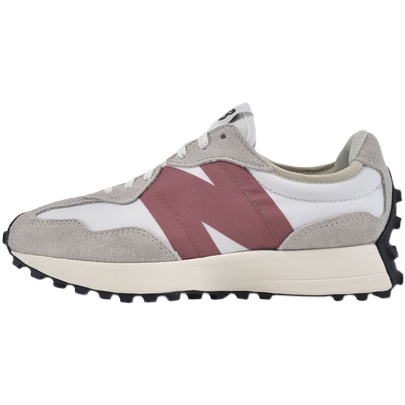 Brother Sports New Balance 327 NB327 Gray Red Milk Tea with Red Beans ...