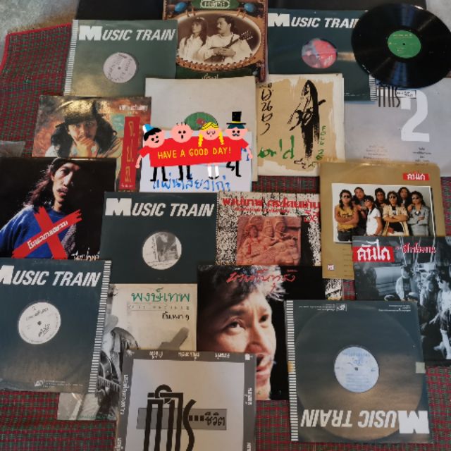 แผ่นเสียงต้นฉบับเก่าเก็บ เพื่อชีวิต แผ่นแท้ - goodideadiy - ThaiPick