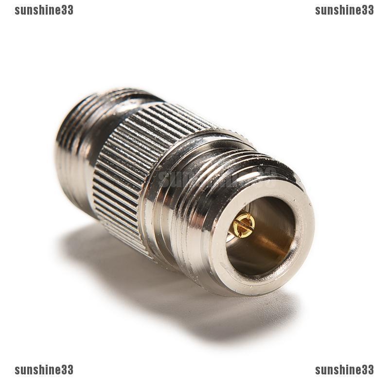 N Type Female Jack To N Female ปลั๊กคู่ตรง Rf Coaxial Ad - sunshine331 ...