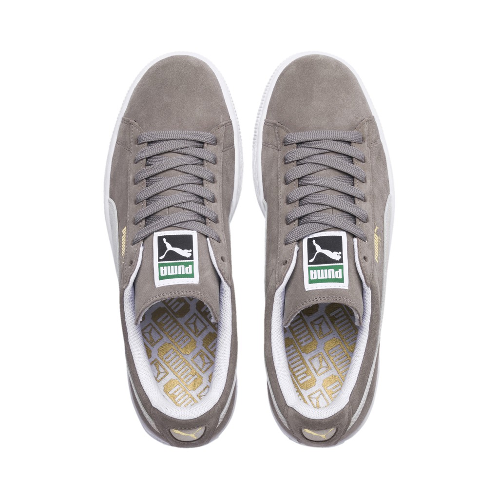 PUMA Suede Classic+ Grey ตัวเด็ด Signature ของพูม่า สีเทา รองเท้าได้ ...