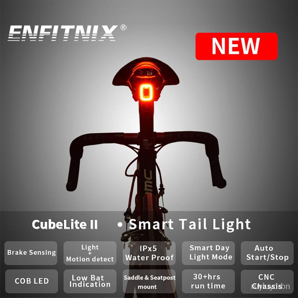 ENFITNIX CubeLiteII Bike LED Intelligent Rear Light Tail Light ...