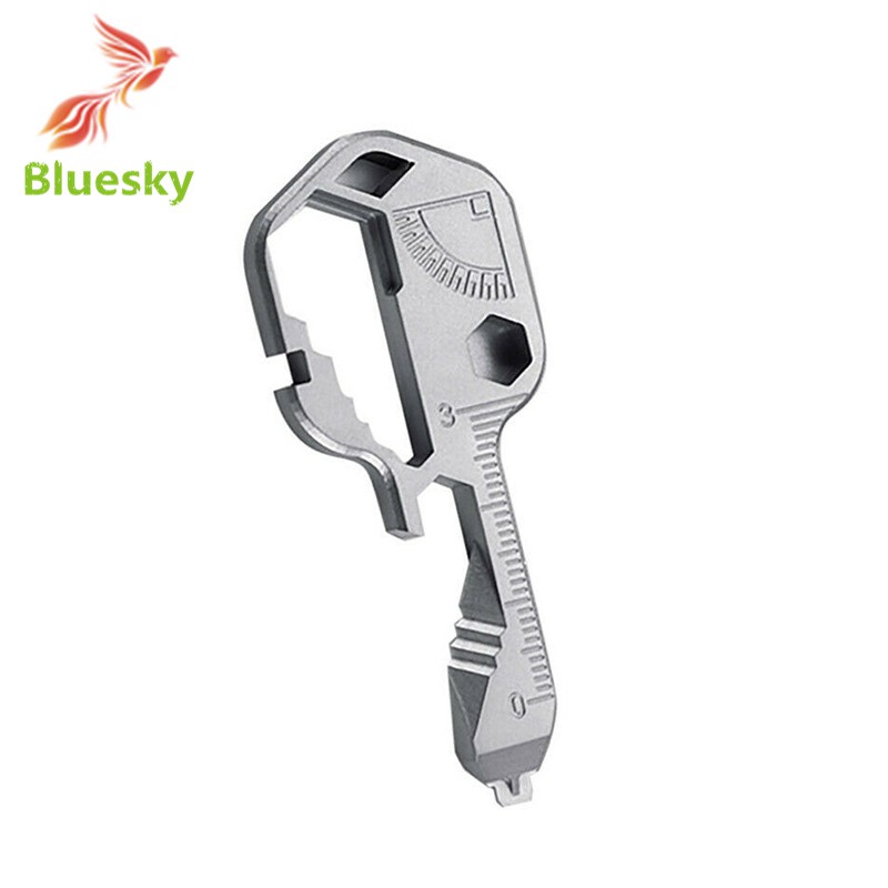 Multi Tool Key Multi-Function Stainless Steel Bottle Opener Screwdriver ...