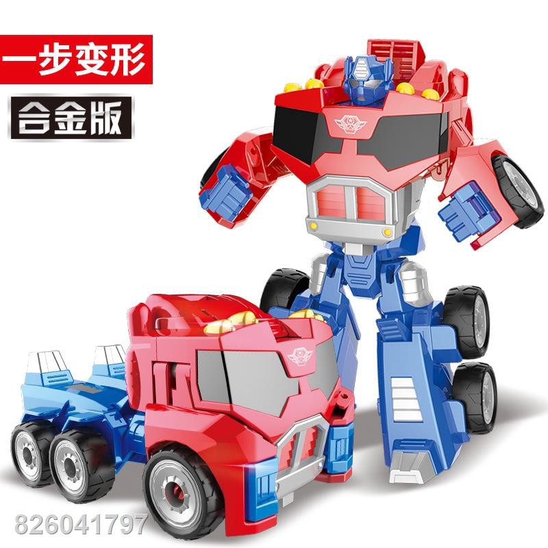 ↂ Alloy Rescue Team Transformers 5 Car Robot Model Transformer Boys ...