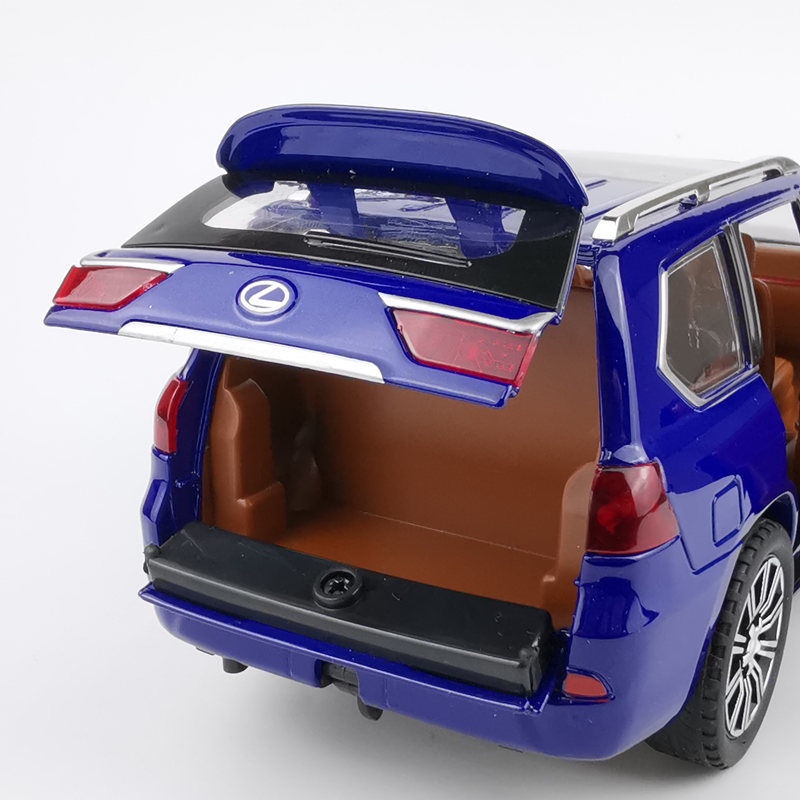 1 24 Lexus lx570suv metal childrens toy car simulation alloy model ...