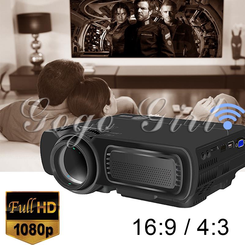 Gogo Smart Projector WIFI Video Projector Portable Multimedia Projector ...