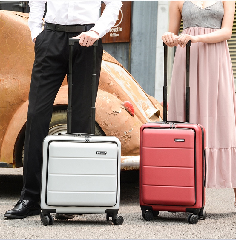 New PC Computer Cabin Travel Suitcase TSA LOCK Travel Bag On Wheel ...