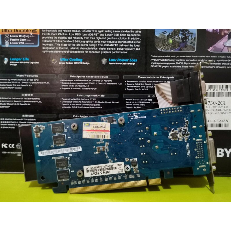 การ์ดจอ ASUS รุ่น Nvidia GT210 1GB DDR3 (no box) - kk_shop999 - ThaiPick