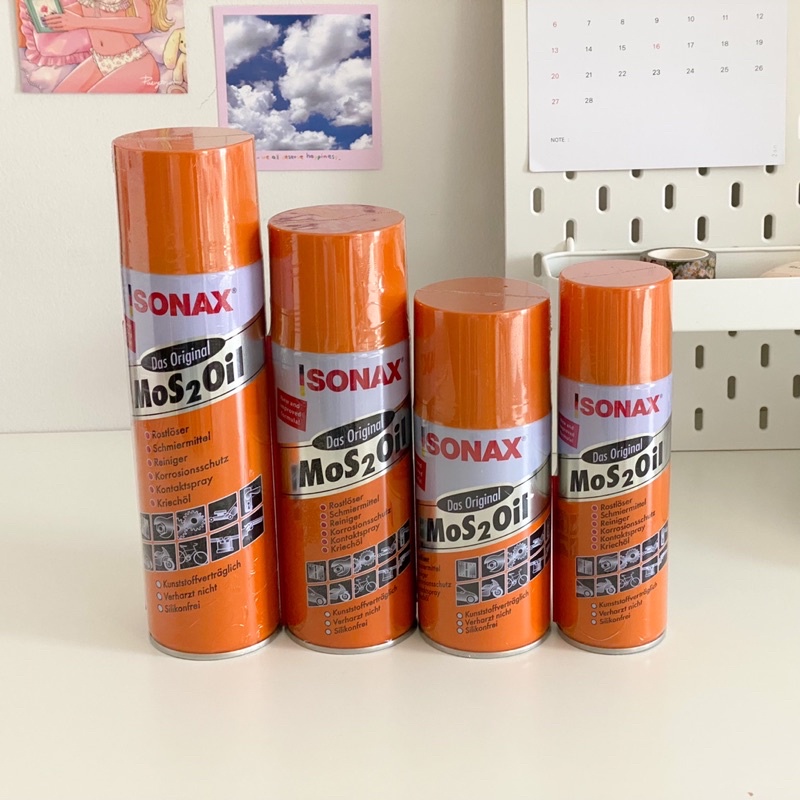 Sonax 200 300 400 500ml. ของแท้ โซแนกซ์ น้ำมันอเนกประสงค์ กันสนิม Sonax Mos 2 Oil ...