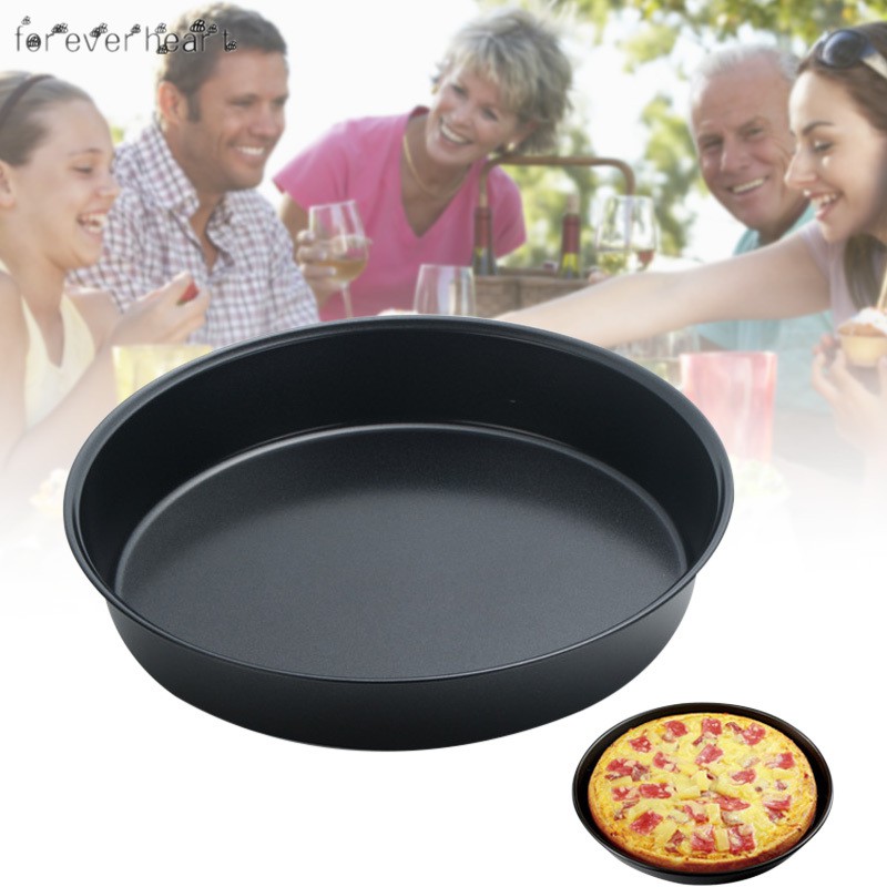 ★SS Aluminum Thicken Non-stick Net Round Pizza Mesh Pan Baking Tray ...