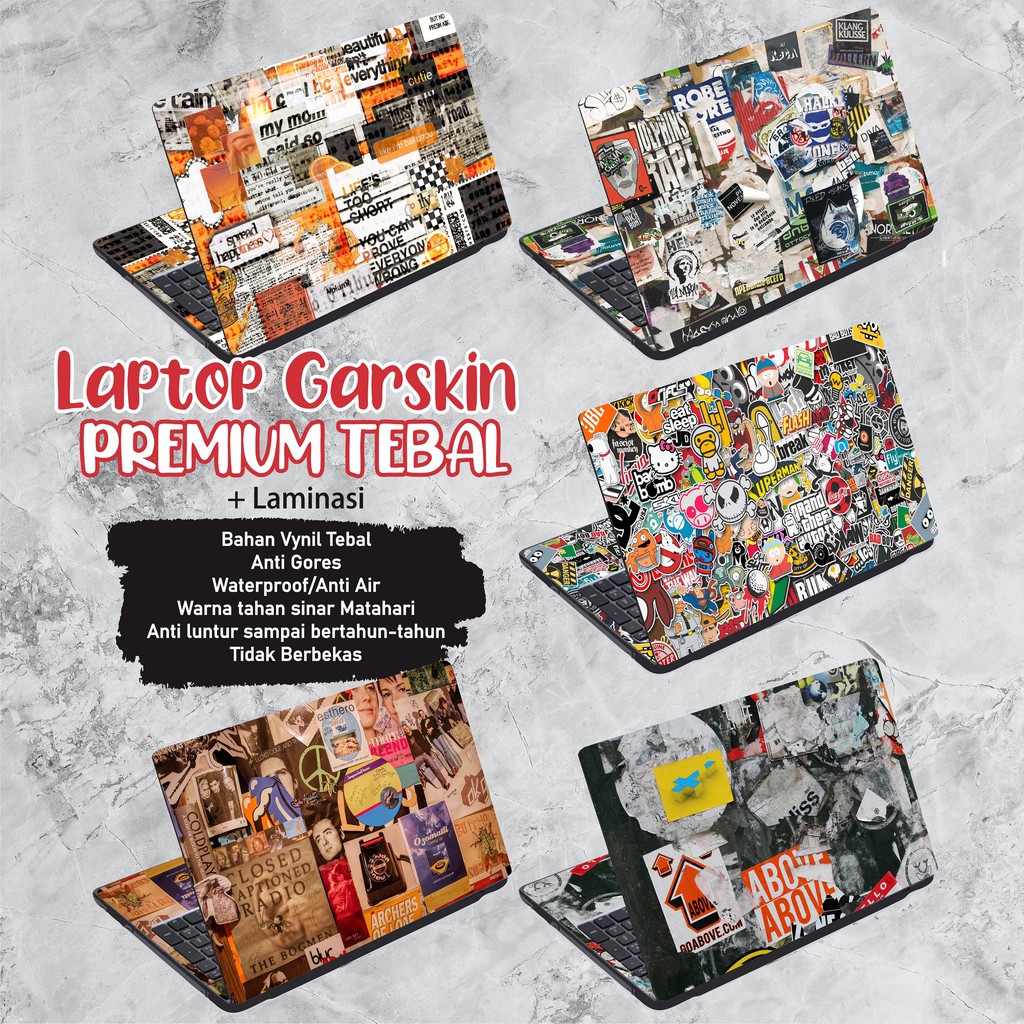 สติกเกอร์ Garskin สําหรับติดตกแต่งแล็ปท็อป โน๊ตบุ๊ค - viaristiani ...