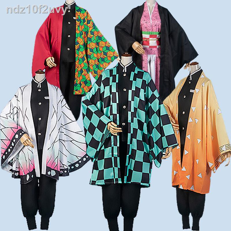 เตรียมจัดส่ง☋☜Demon Slayer Ninja Cos เสิร์ฟคุณ Bean Butterfly My Wife ...