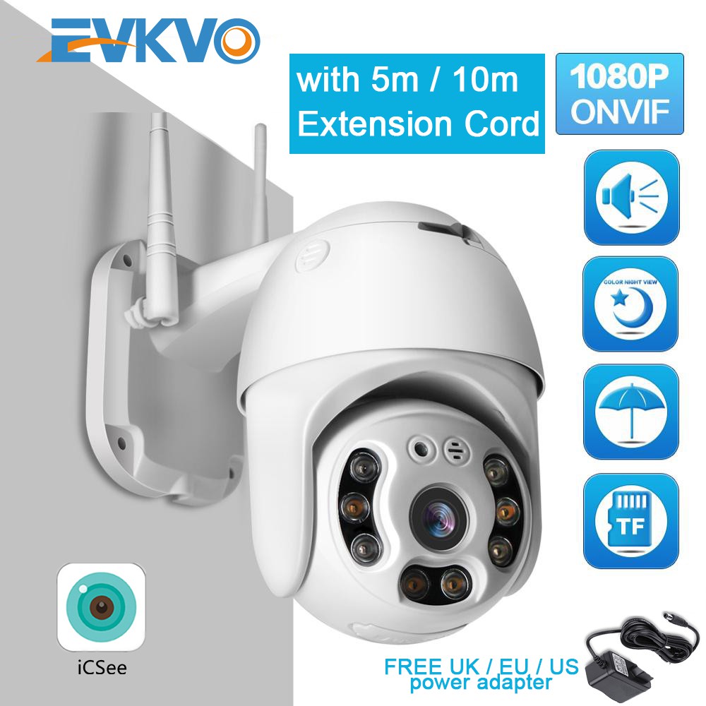 Evkvo - Icsee Xmeye Hd 1080 P กล้องวงจรปิด Cctv Wifi ไร้สายกันน้ําตรวจ ...