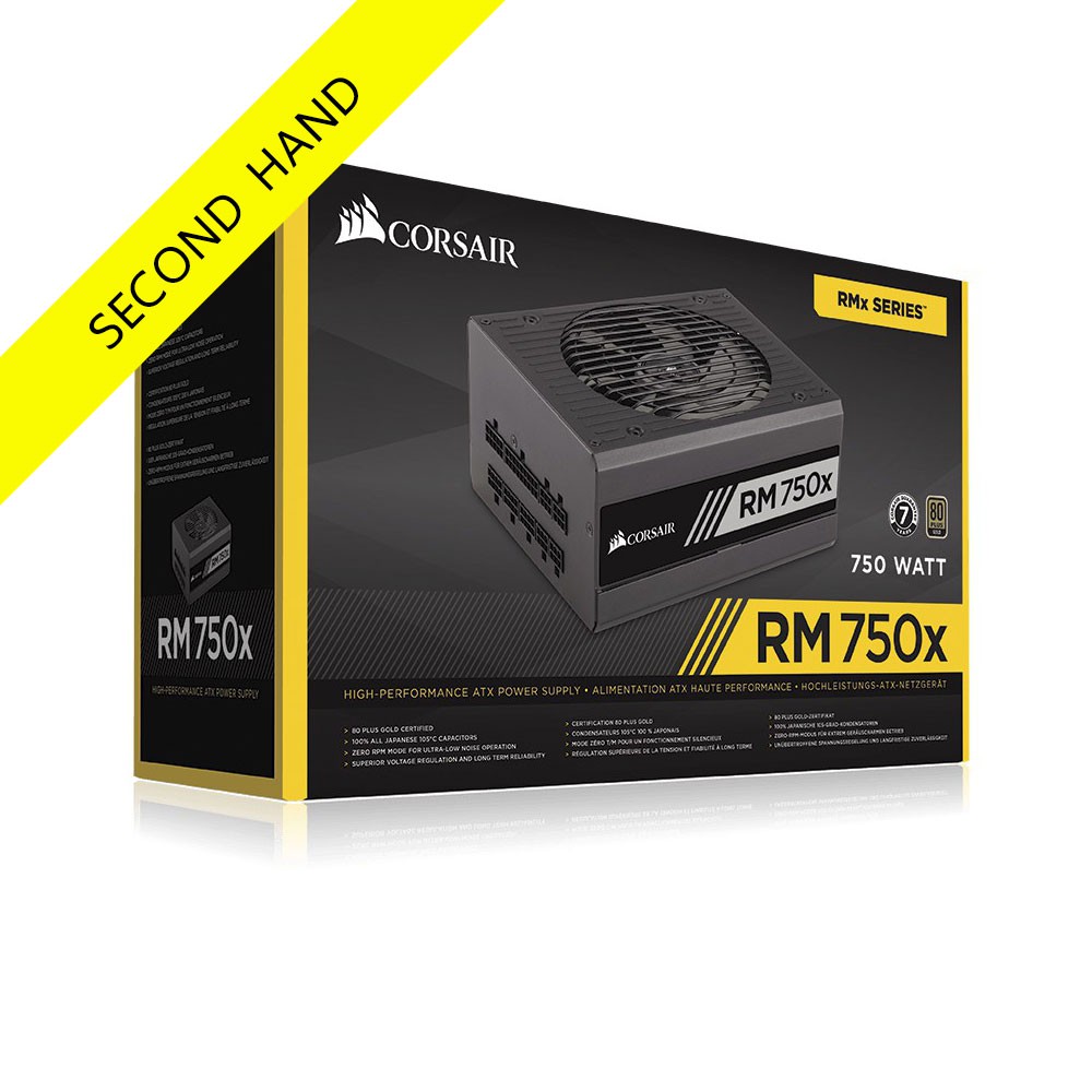 CORSAIR POWER SUPPLY 750W RM750X (80 +Gold) (มือสอง) | Shopee Thailand