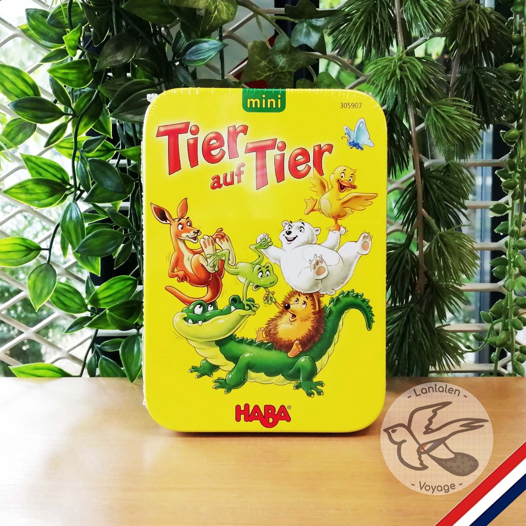 Animal Upon Animal ( Tier auf Tier ) Mini Tin Box My Very First Game Jr ...