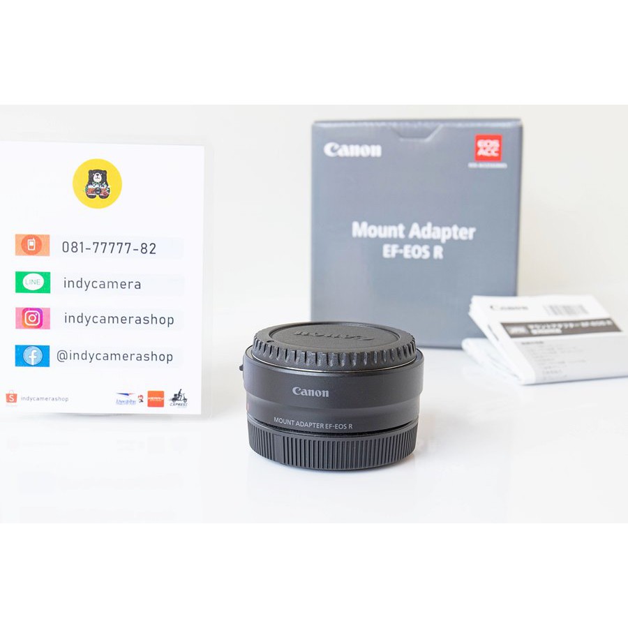 Canon Mount adapter EF-EOS R สภาพสวย - indycamera - ThaiPick