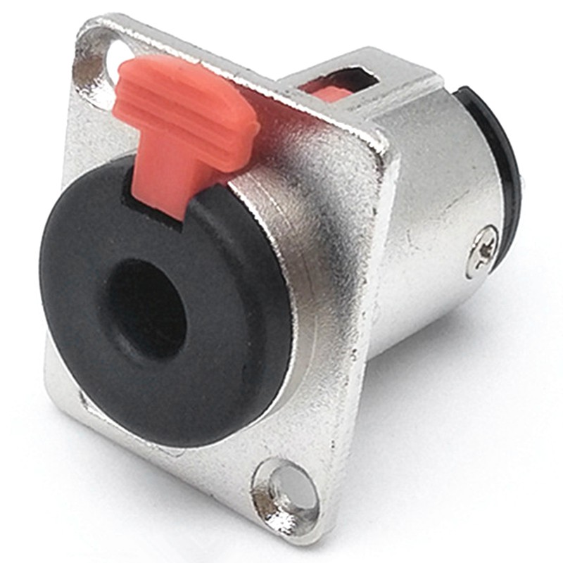 [On Sale]10Pcs 6.35mm Stereo Female Jack Panel Mount, Female Socket ...